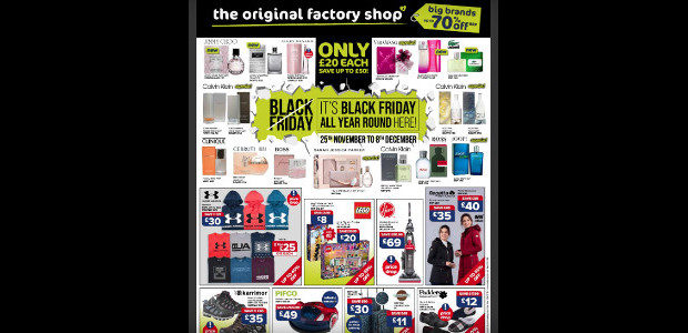 BLACK FRIDAY LEAFLET From the original factory shop (Up to 70% Off ...